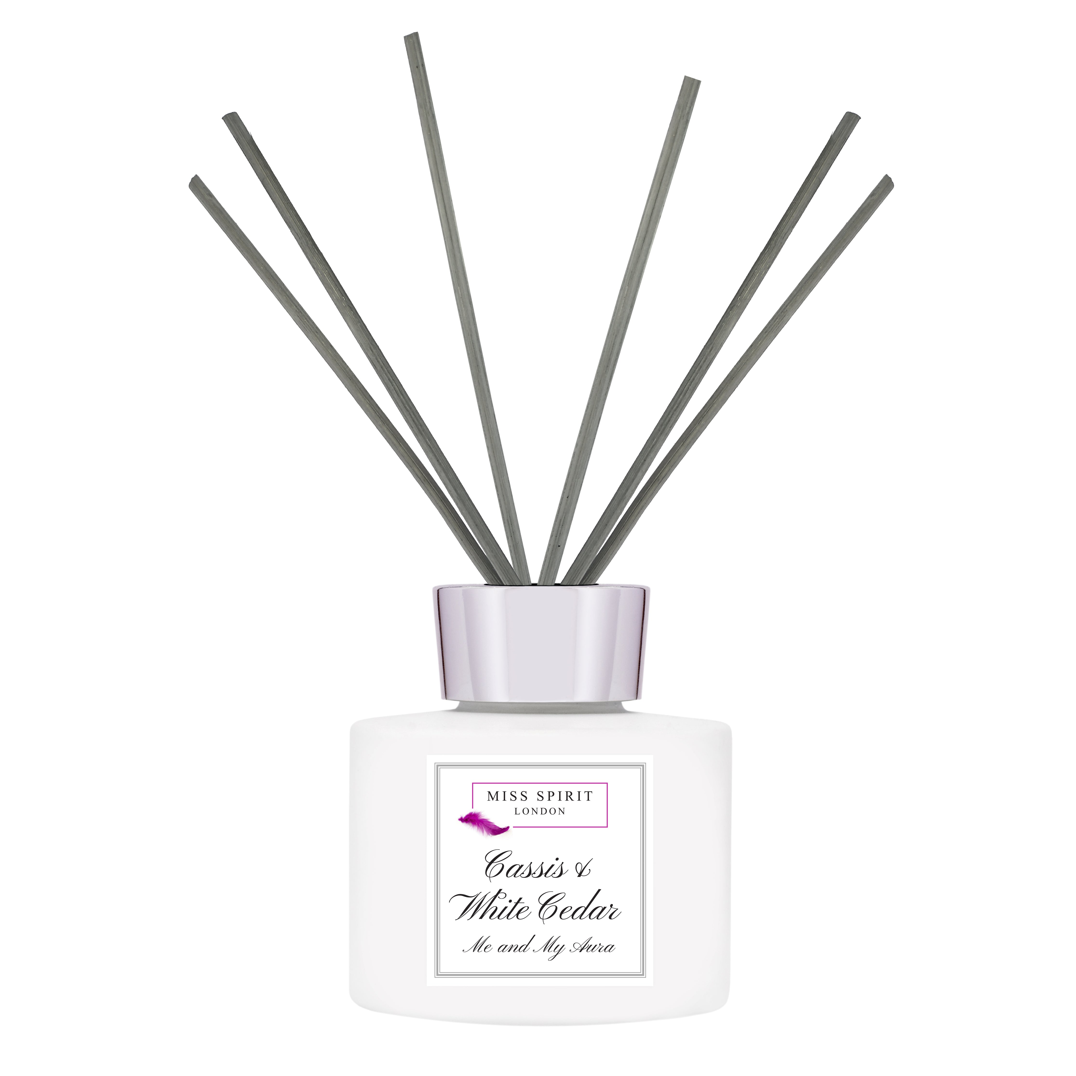 Cassis & White Cedar Diffuser - Miss Spirit London